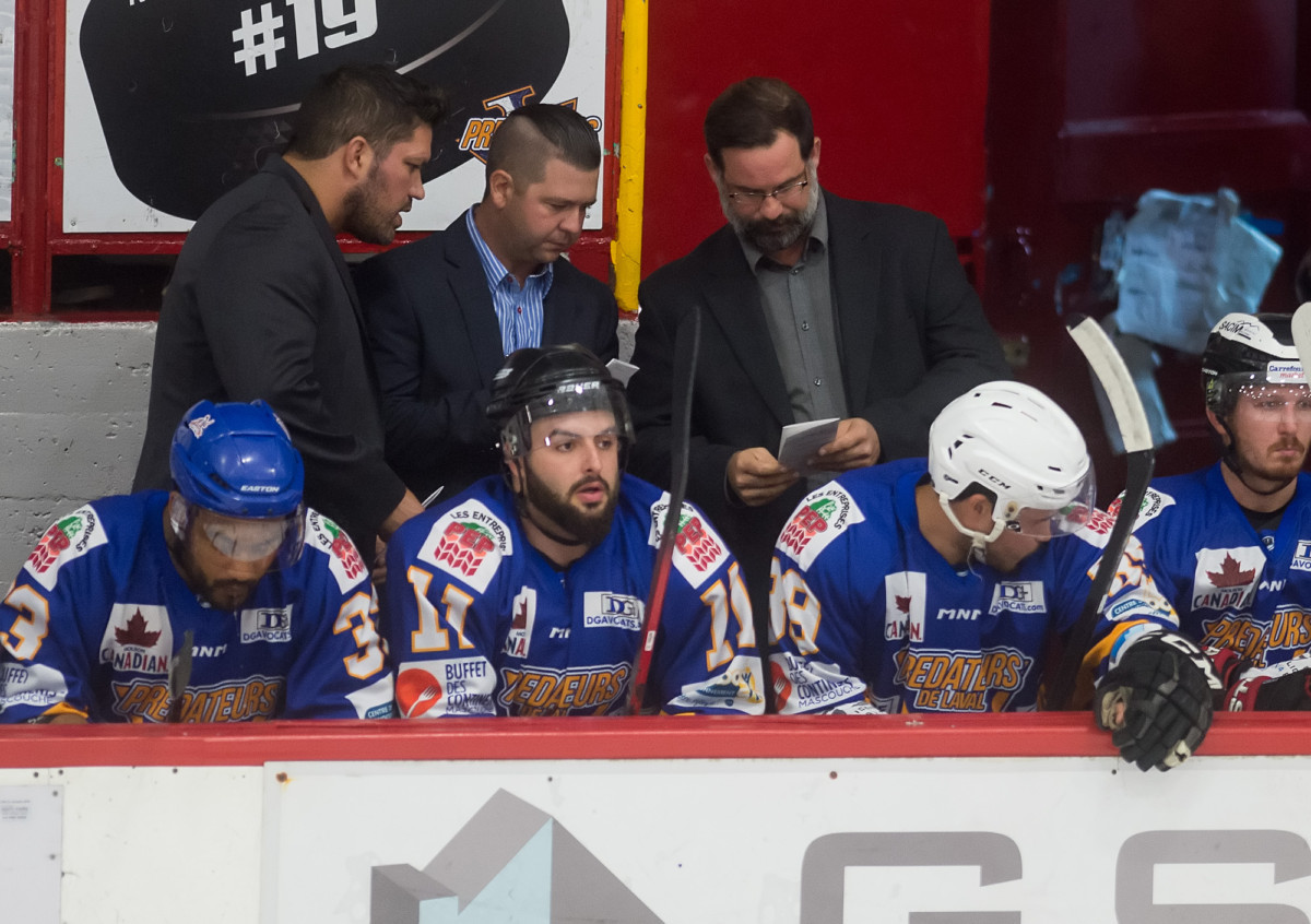 Éric Haley gardera 24 joueurs avec les Prédateurs - Courrier Laval