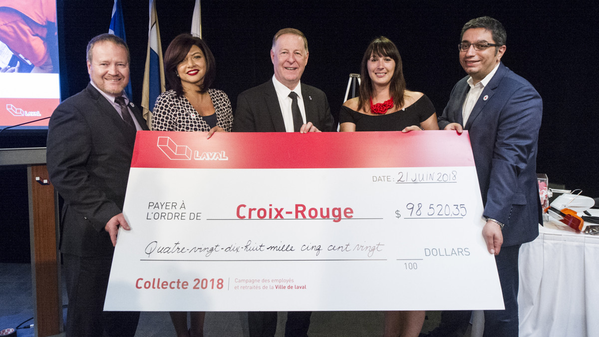 Près de 100 000$ pour la Croix-Rouge - Courrier Laval