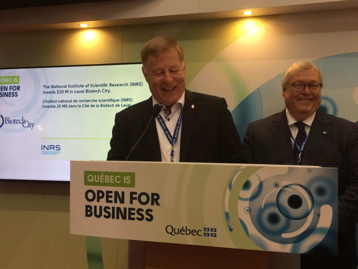 Investissement de 20 M$ à l'INRS - Courrier Laval