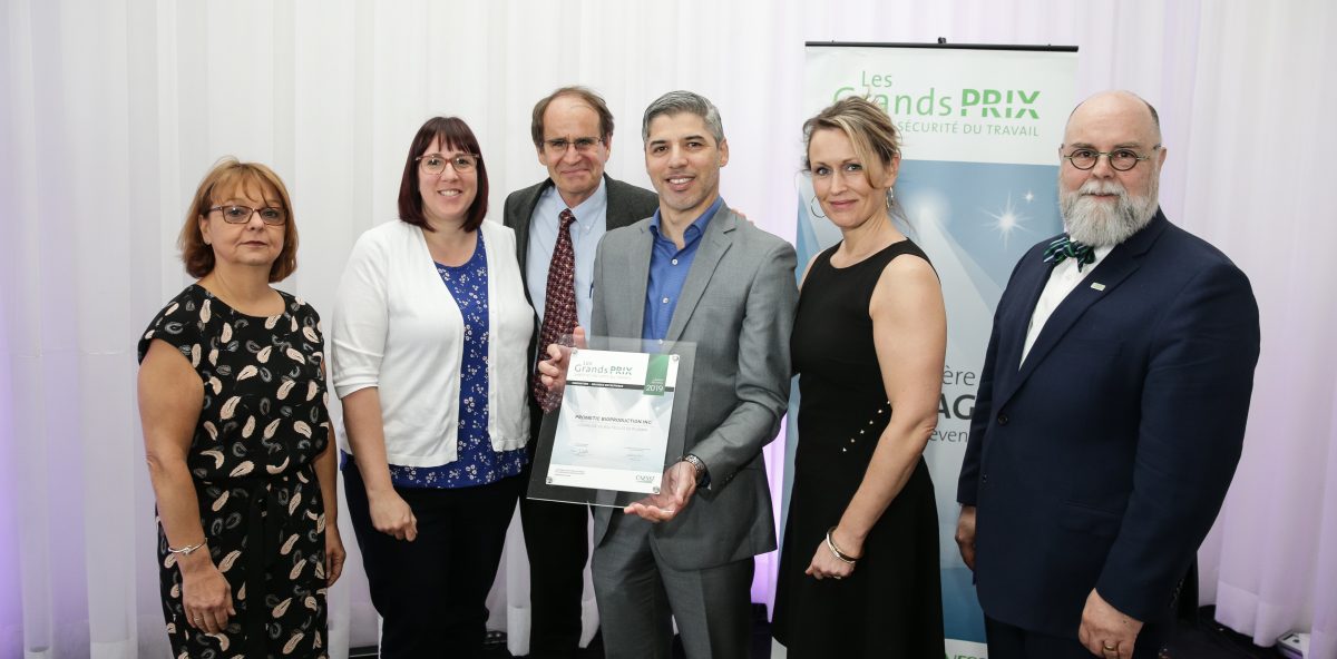 Deux prix en innovation santé et sécurité du travail - Courrier Laval