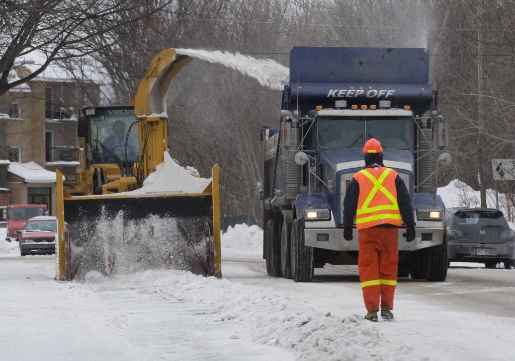 Déneigement complété et nouvelle précipitation attendue - Courrier Laval