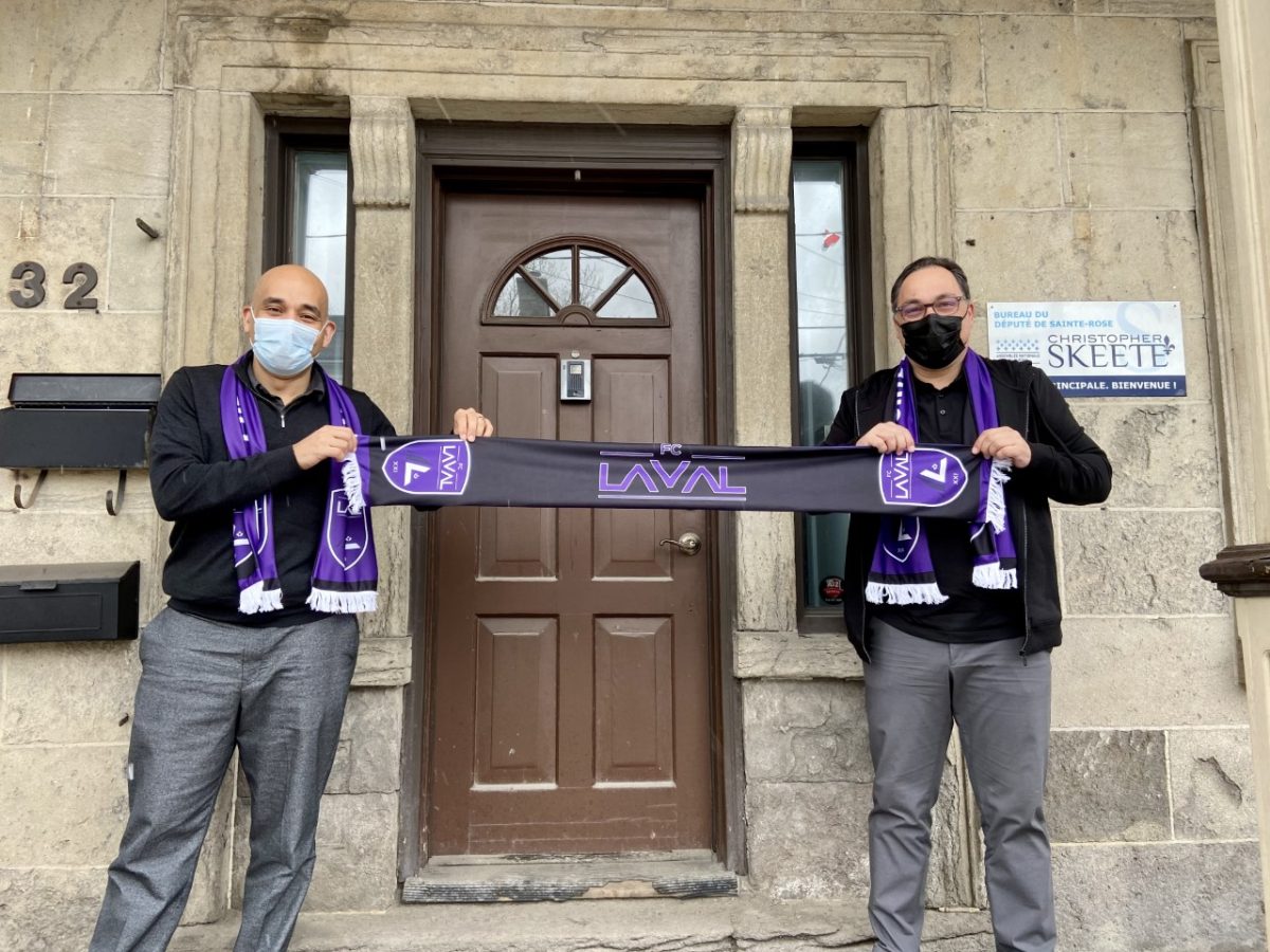 Le FC LAVAL conclut ses premiers partenariats - Courrier Laval