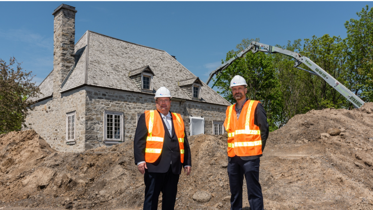 Maison André-Benjamin-Papineau: le grand chantier est lancé - Courrier ...