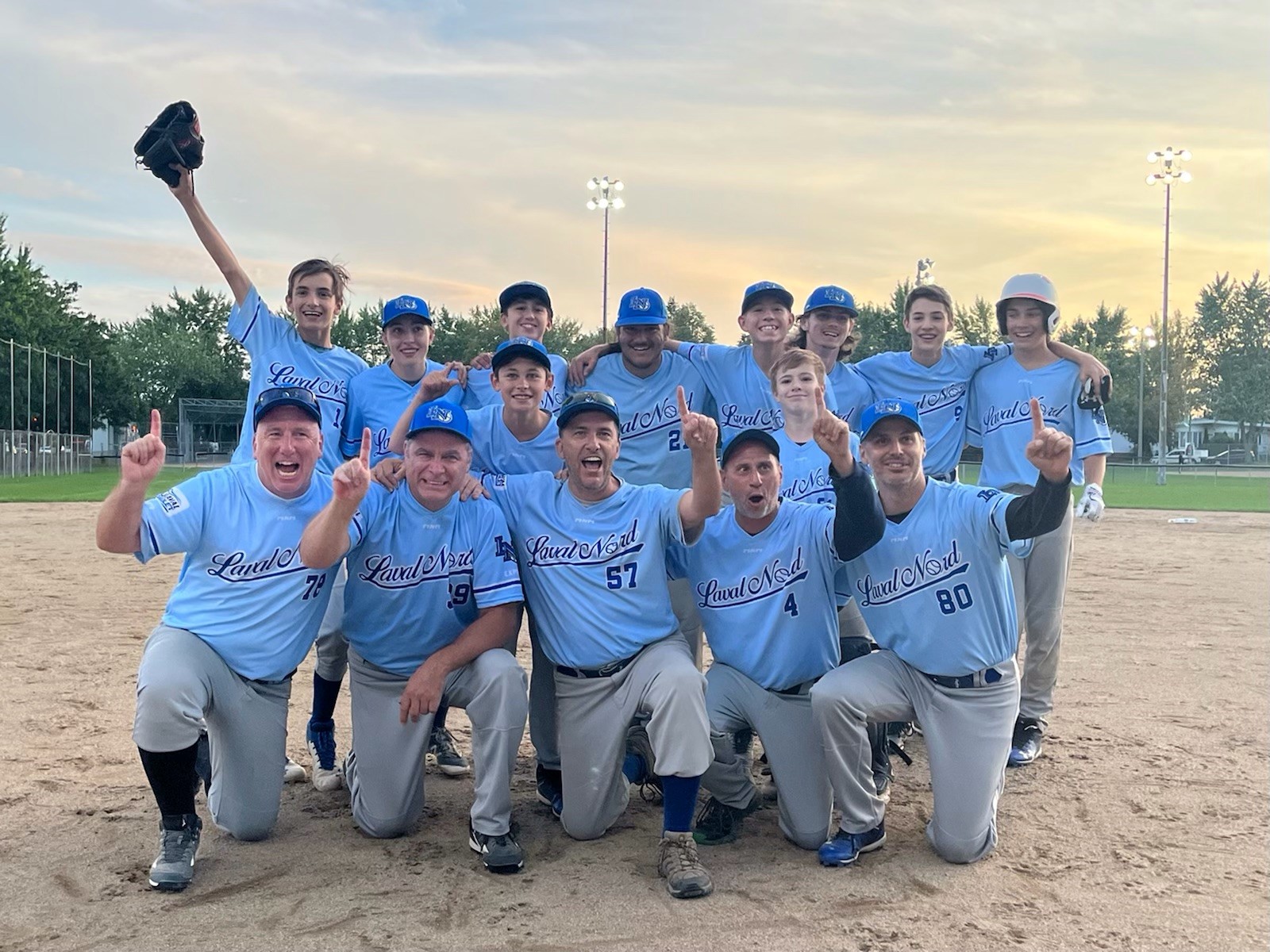 Baseball Laval : les équipes qui se sont démarquées en 2022