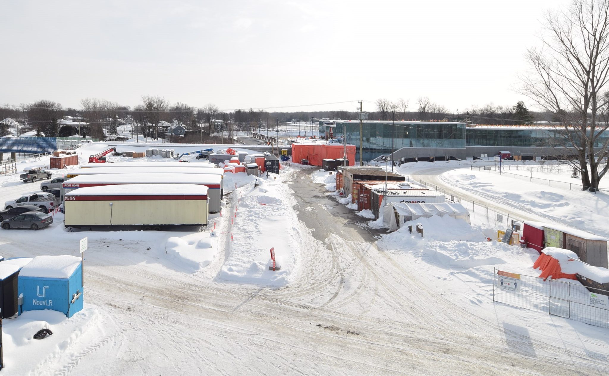 REM: les travaux vont bon train