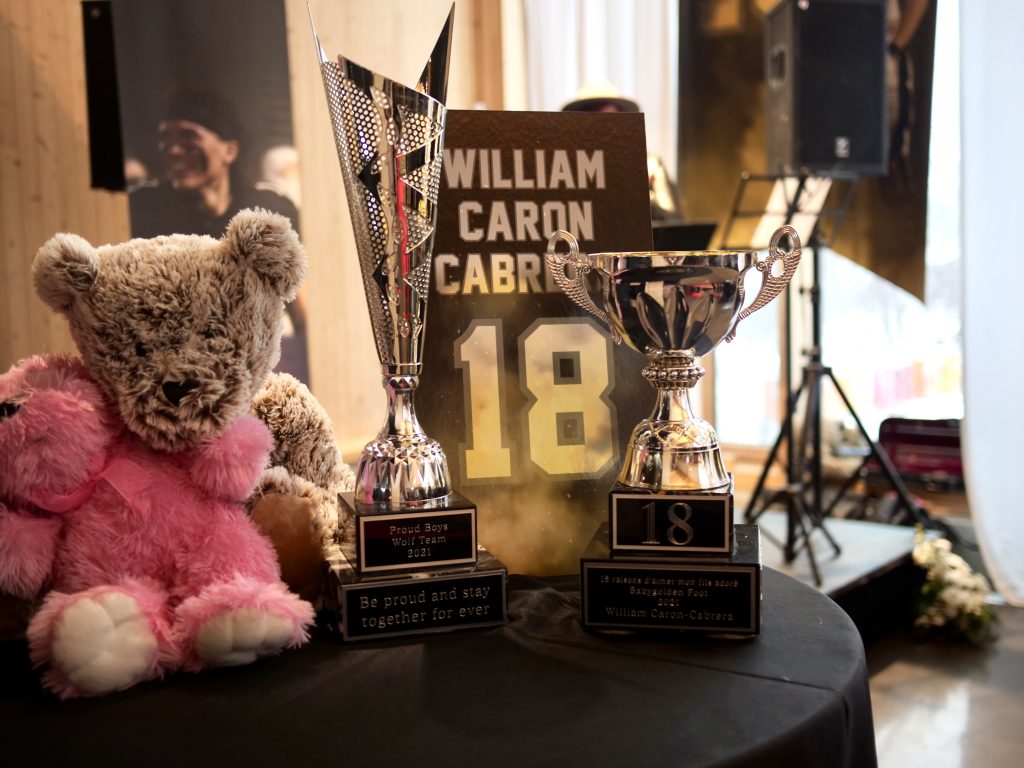 Des hommages et une fondation pour William Caron-Cabrera - Courrier Laval