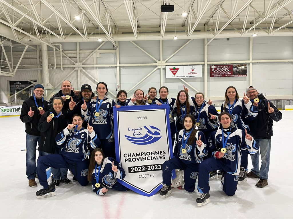 Les Sharks de Laval championnes provinciales en ringuette