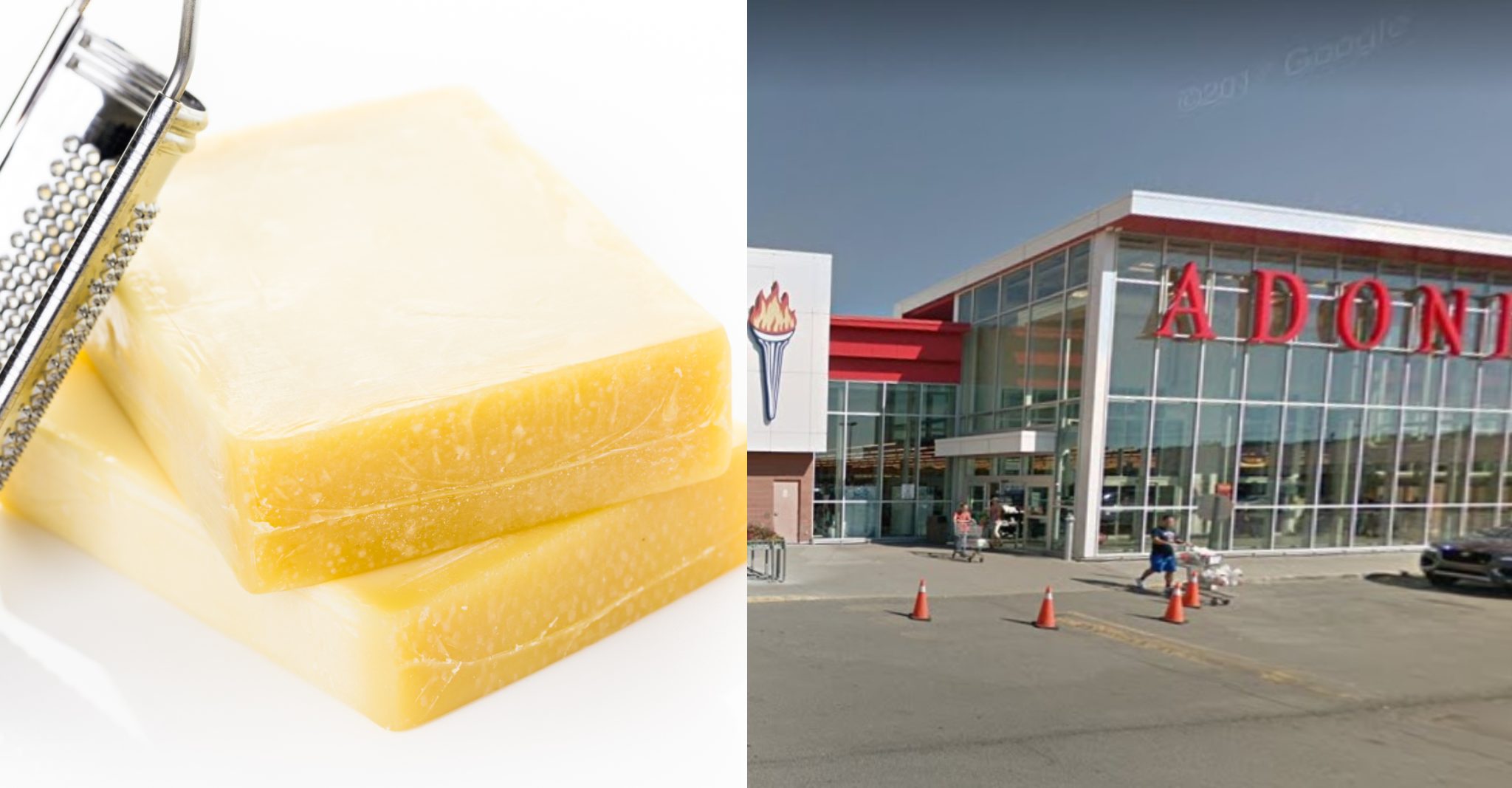 Avertissement concernant deux fromages vendus par Marché Adonis