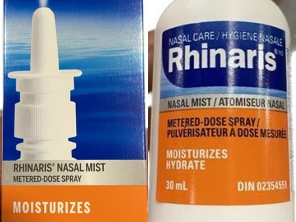 Rappel d'un atomiseur nasal pour risque d'infection
