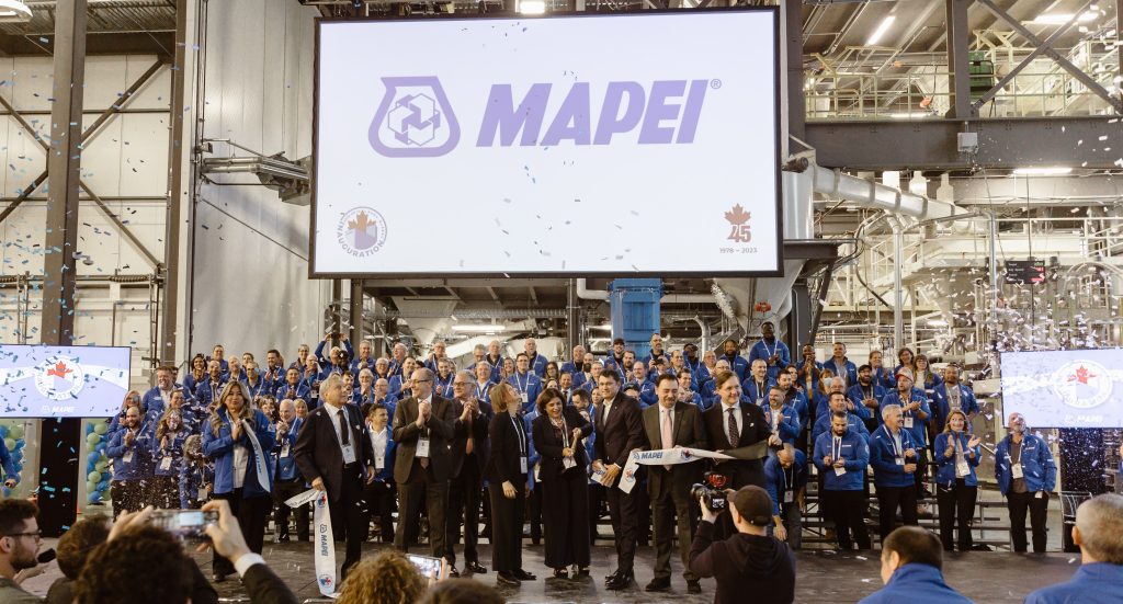 MAPEI s’offre une 2e usine pour ses 45 ans à Laval