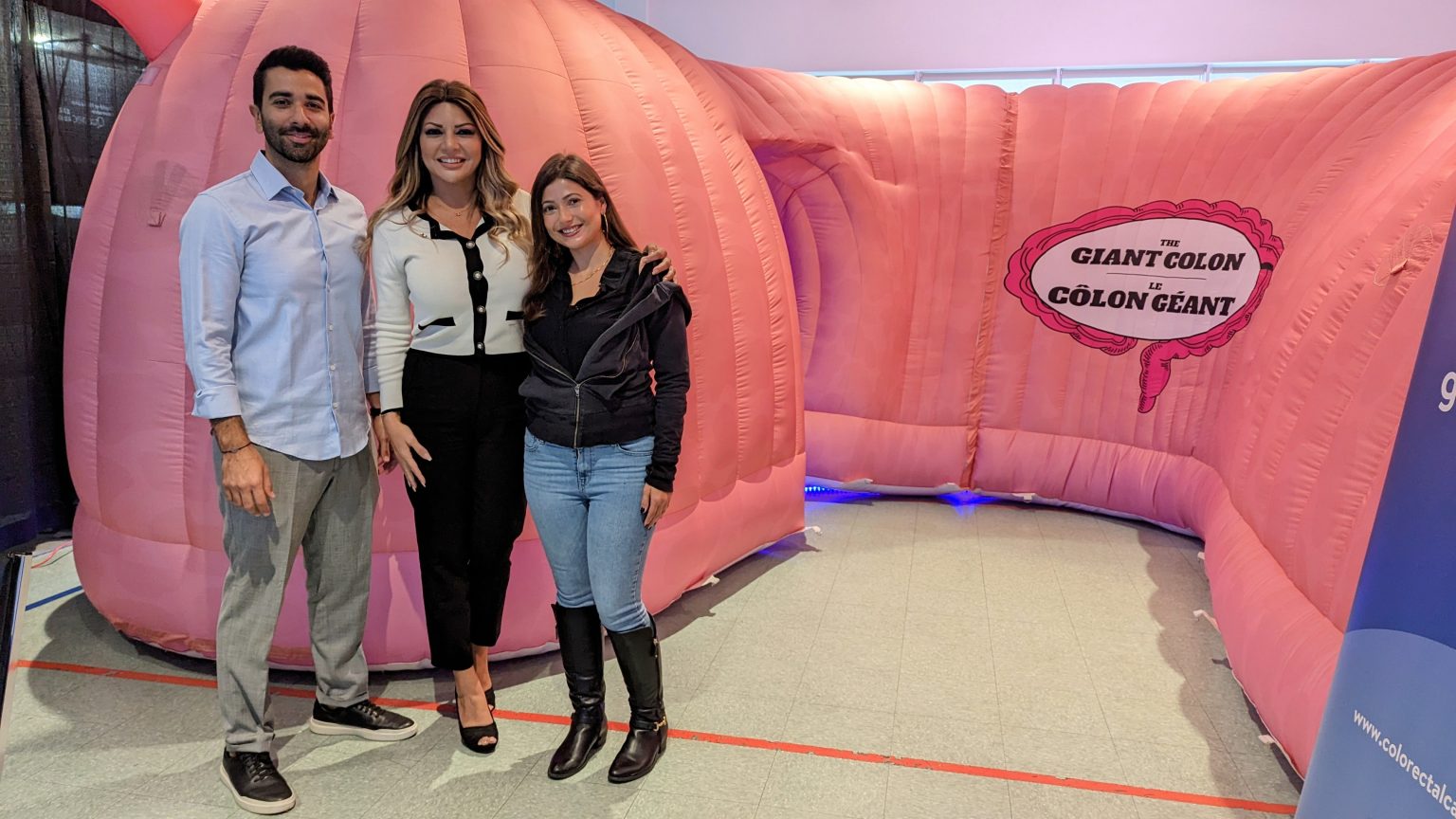 Apprendre en visitant un colon géant