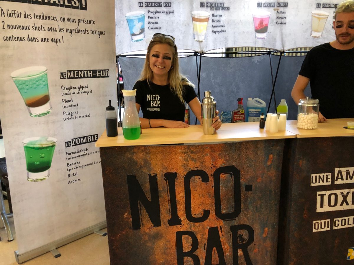 Les jeunes de Laval goûtent au poison du Nico-Bar
