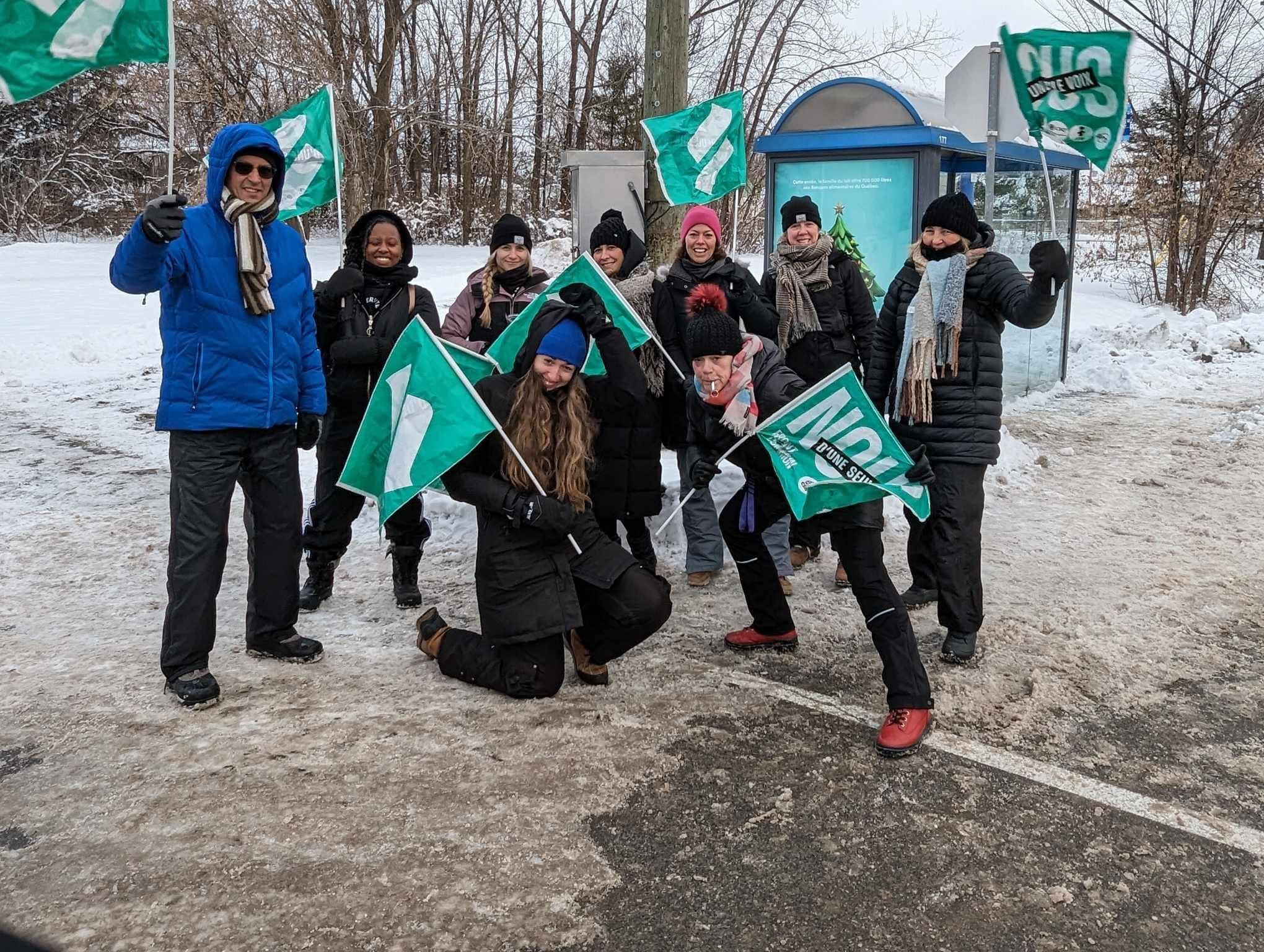 Début d’une grève de 7 jours pour le Front commun - Courrier Laval