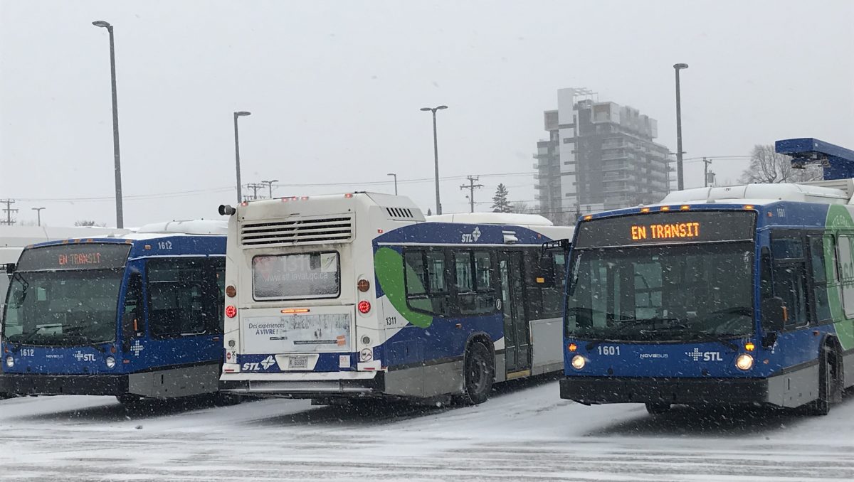 Les nouveaux horaires d'autobus de la STL en vigueur dès le 6 janvier