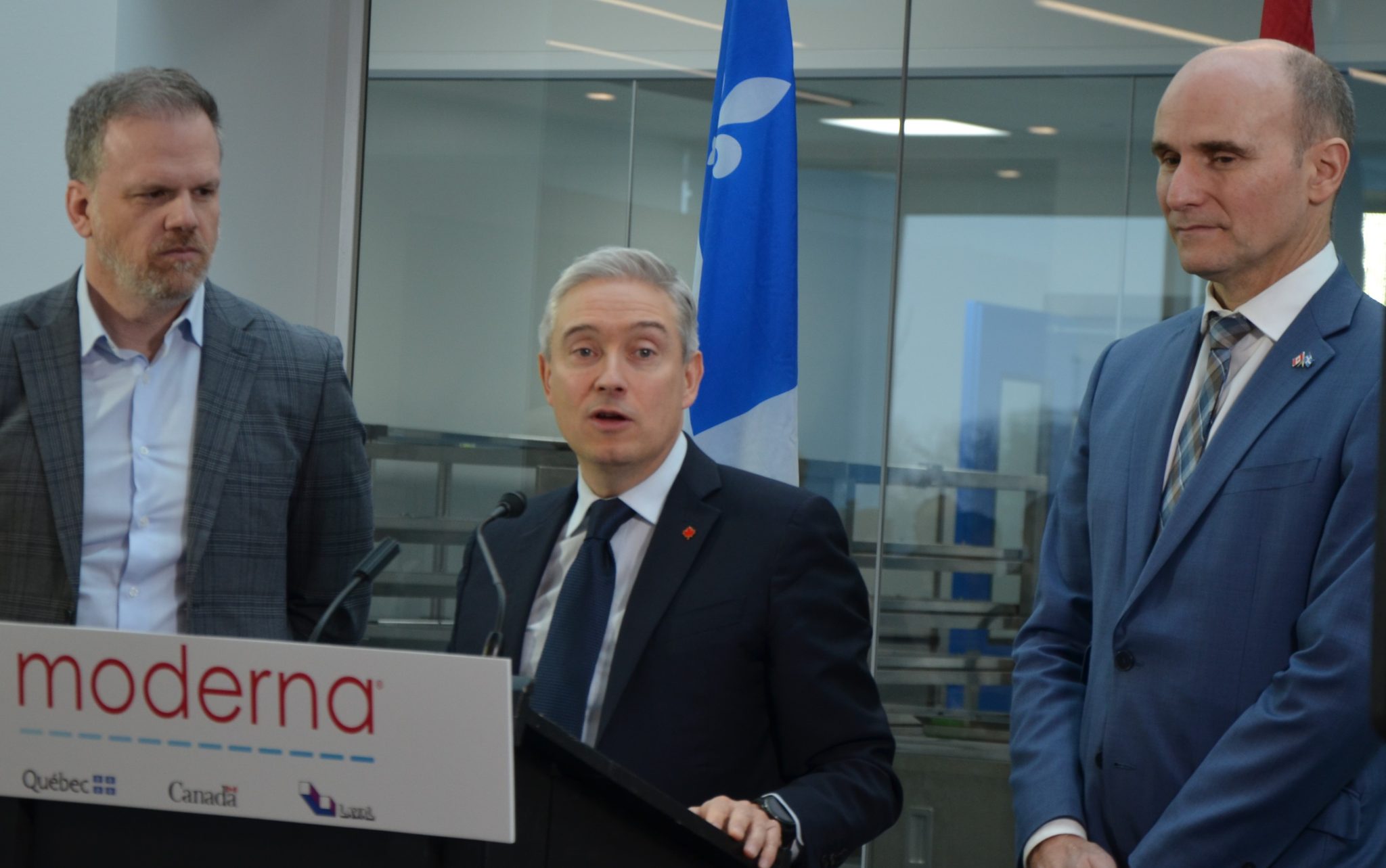 L’usine de Moderna livrée en 15 mois