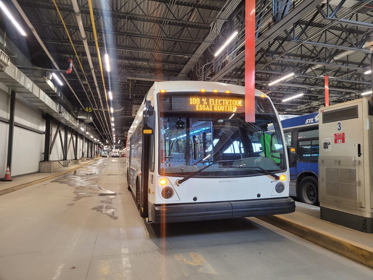 La STL en mode test pour l’acquisition d’autobus électriques