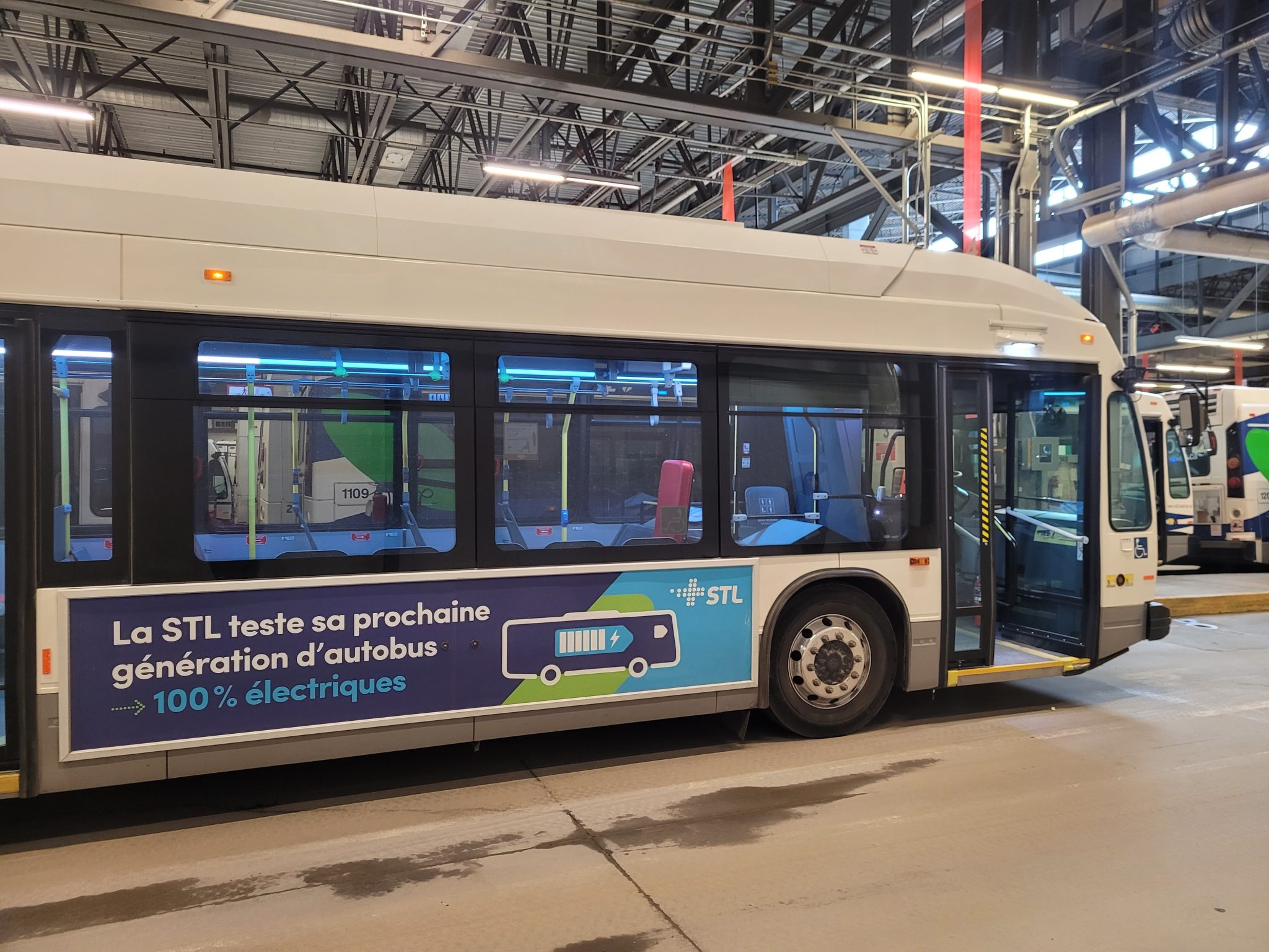 La STL en mode test pour l’acquisition d’autobus électriques