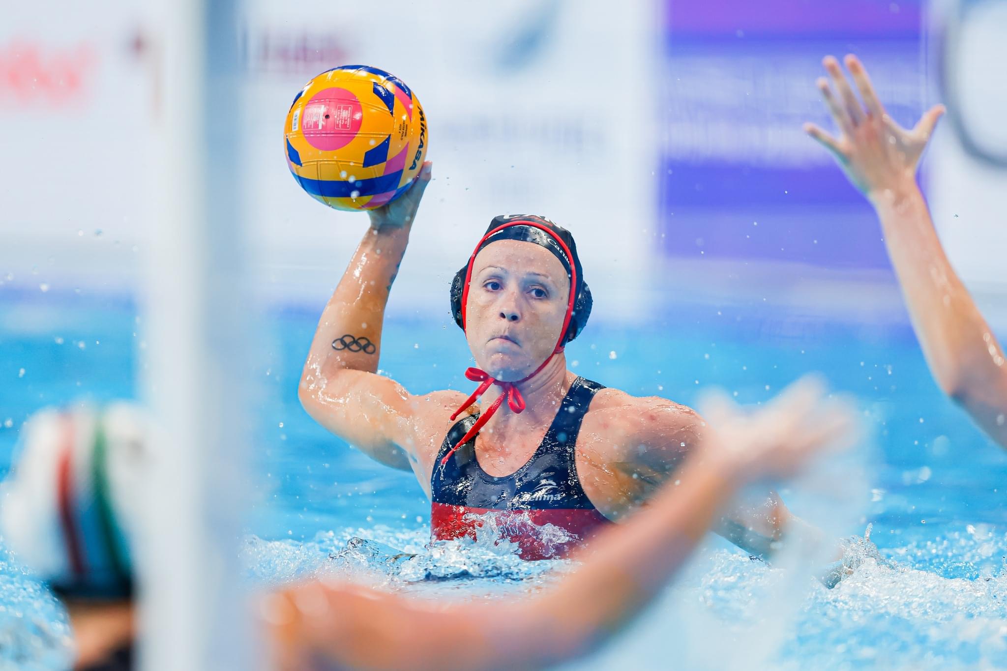 La Lavalloise Shae La Roche vise l'or en water-polo à Paris
