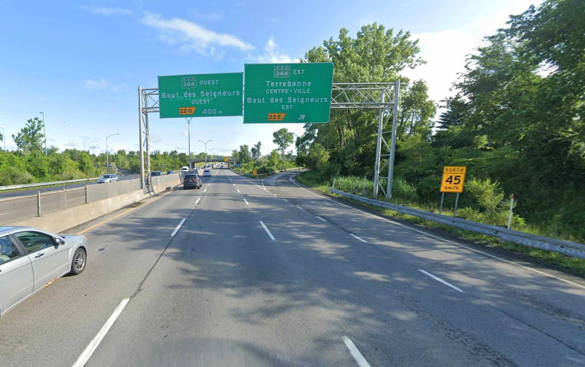 Fermetures tout le long week-end sur l'autoroute 25