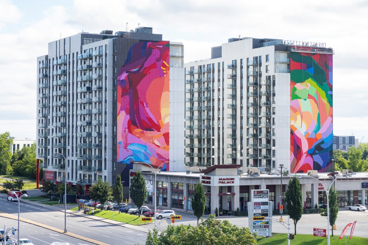 Accueil ambivalent d’une murale de 11 000 pieds à Laval