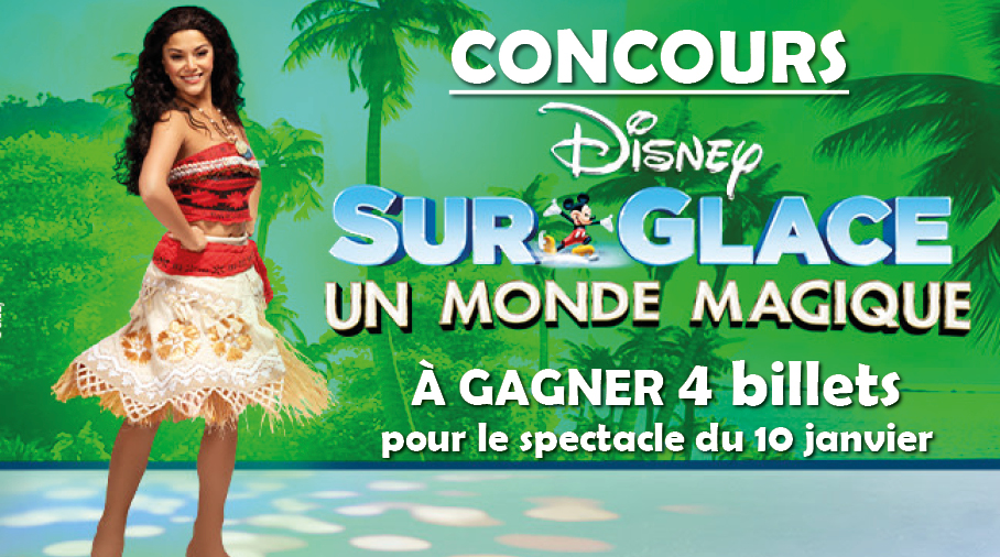Concours: Disney sur Glace - Courrier Laval