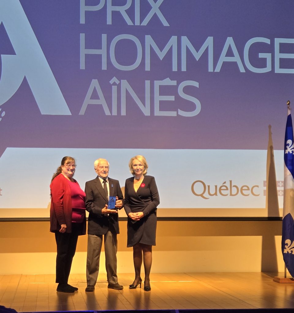 Jean Rioux: pilier du bénévolat et Prix Hommage Aînés 2024