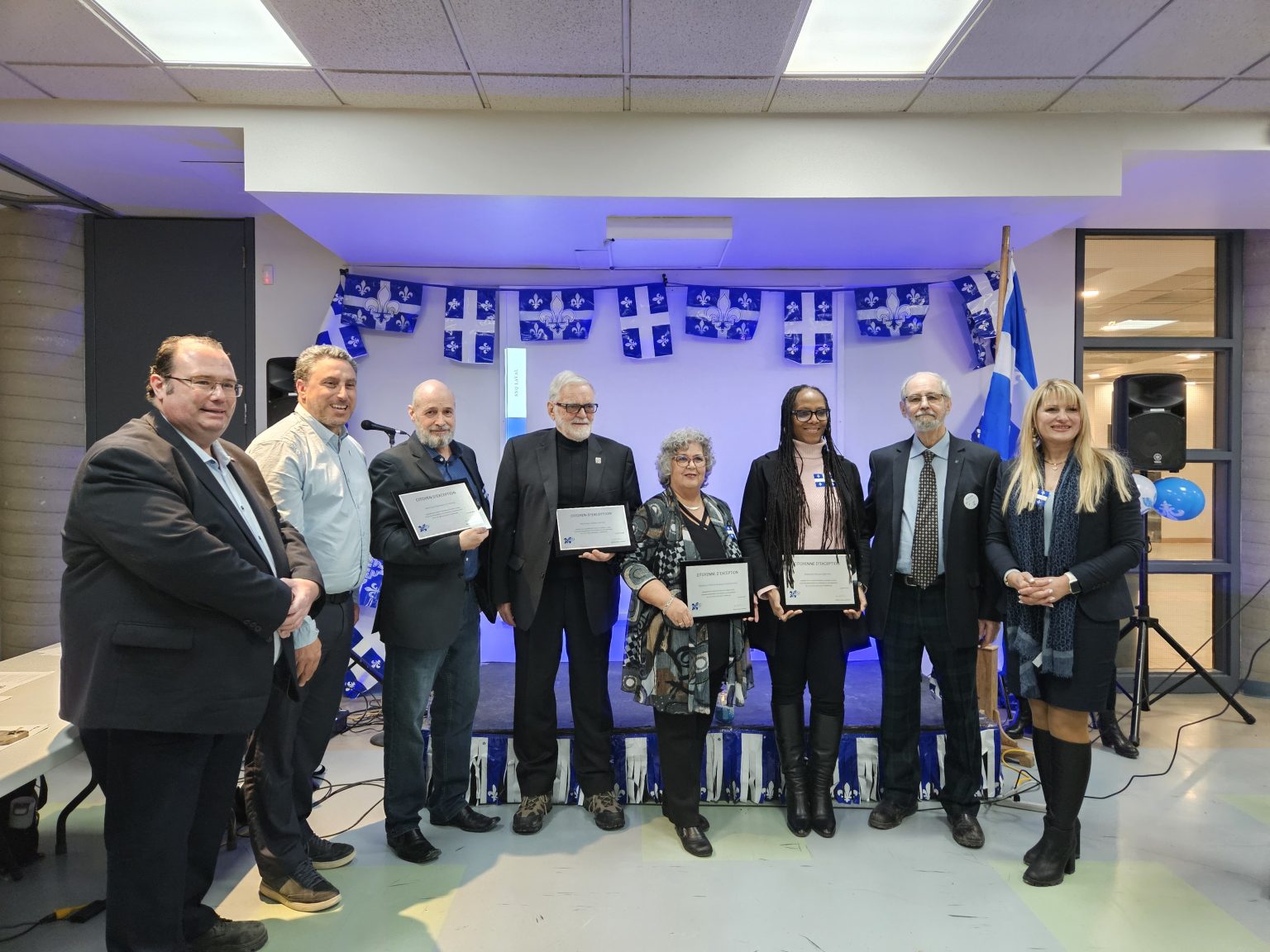 La SNQL honore 4 citoyens d’exception pour Laval