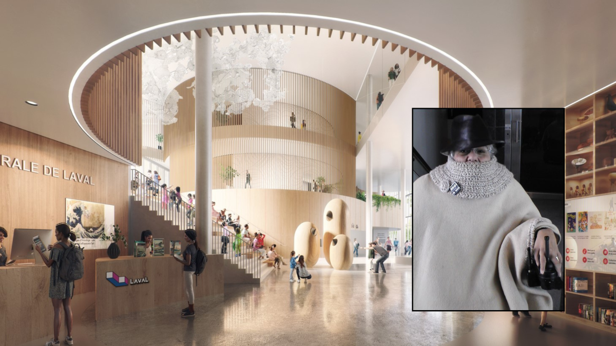 La bibliothèque centrale nommée en l’honneur d’Anne-Marie Alonzo