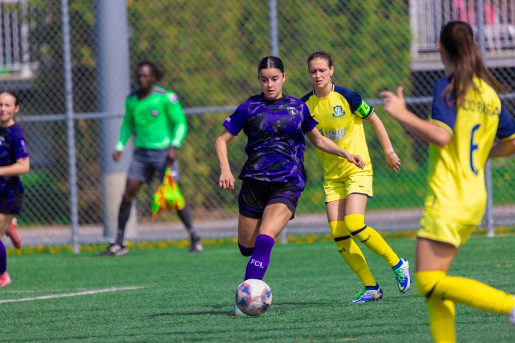 Le FC Laval féminin en milieu de peloton de la Ligue1 QC
