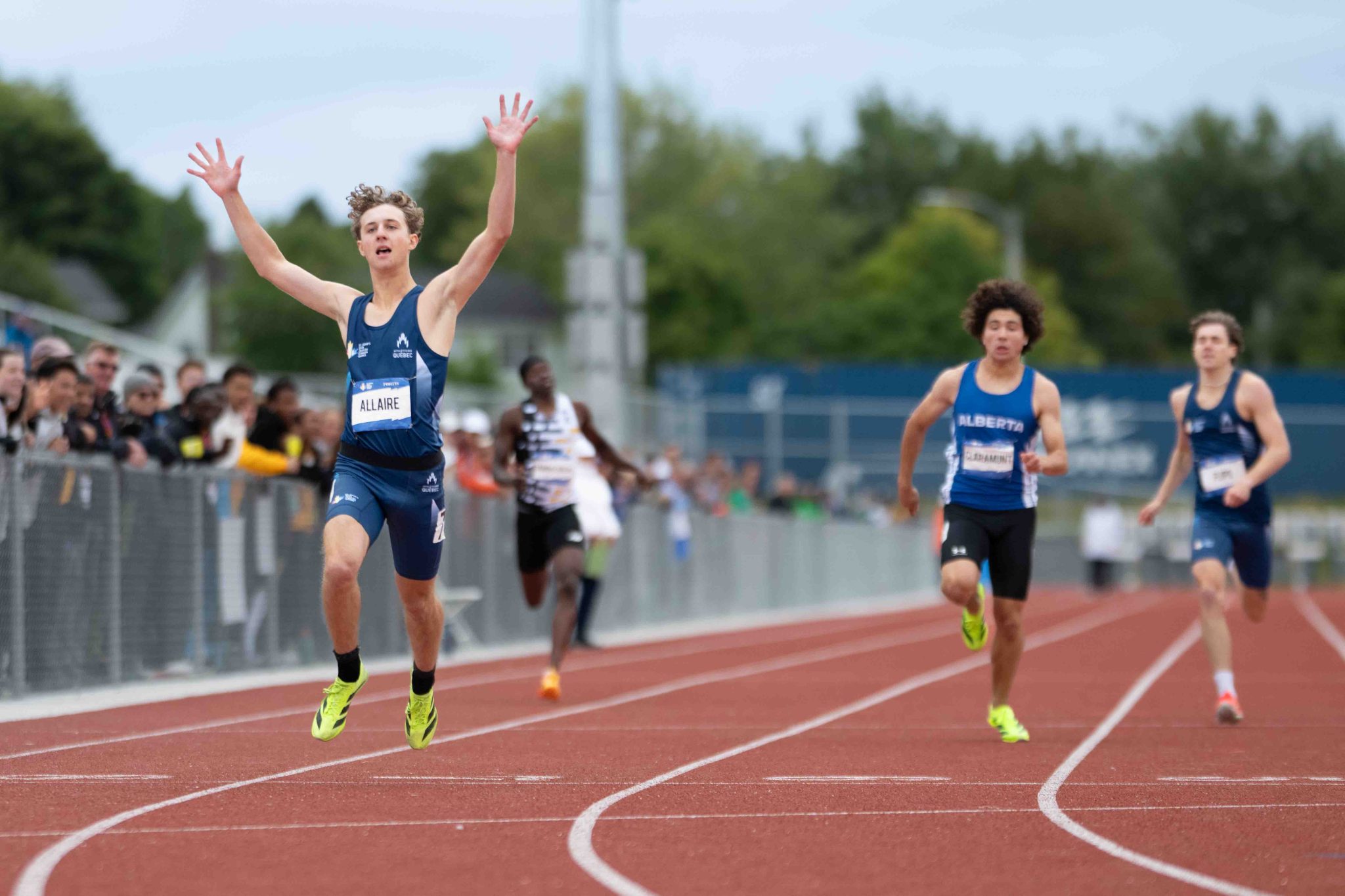 Mickael Allaire remporte trois médailles aux Jeux du Canada