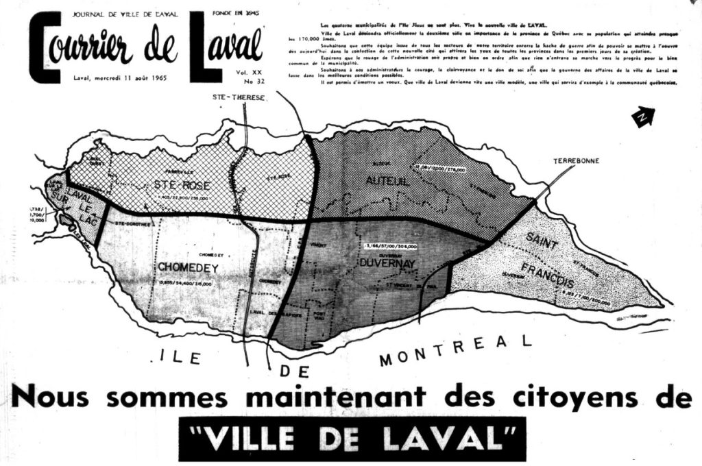 Courrier Laval a 80 ans: retour sur les années 1960 et 1970