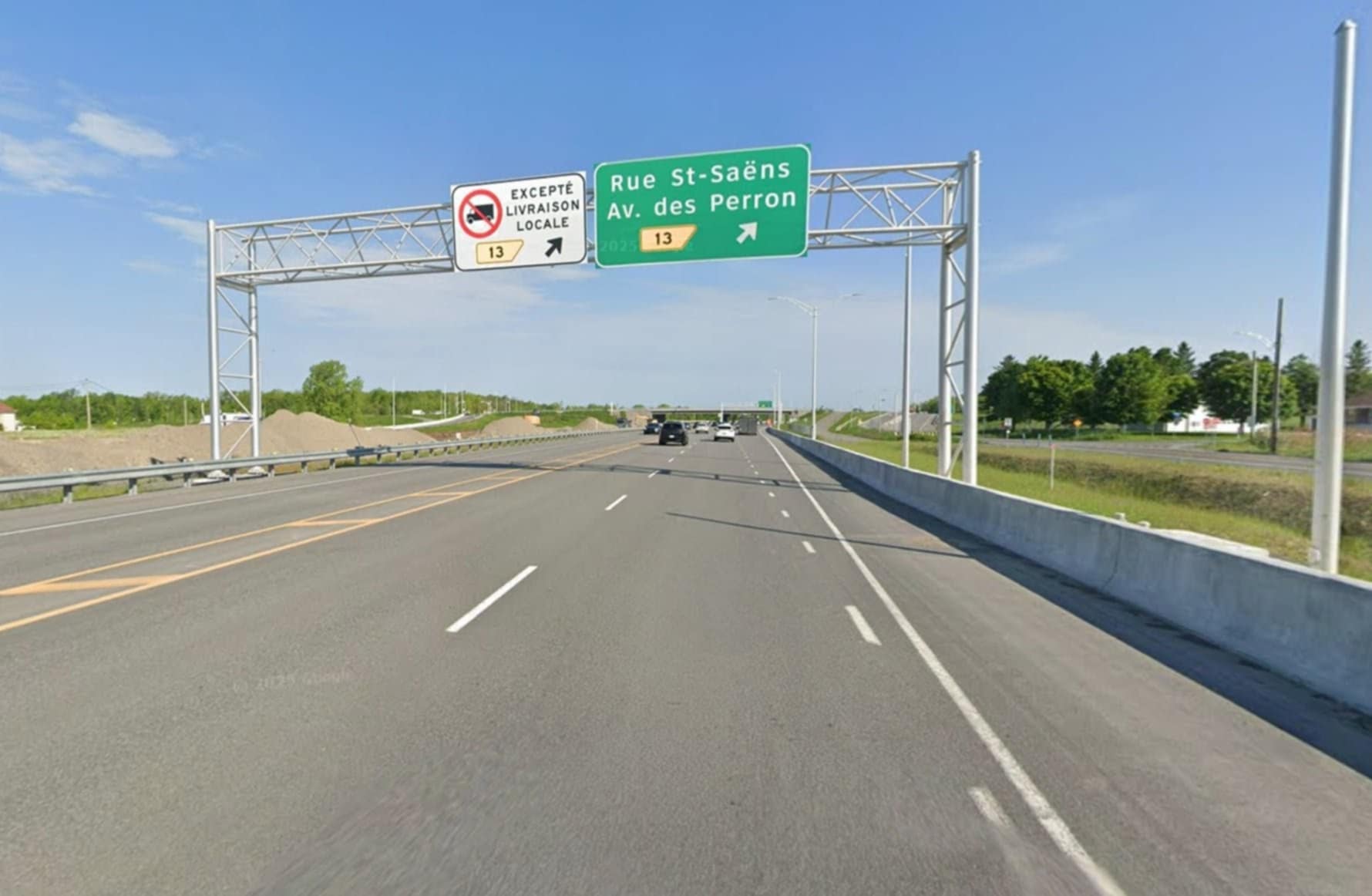 Fermeture sur la route 335 pendant 7 jours