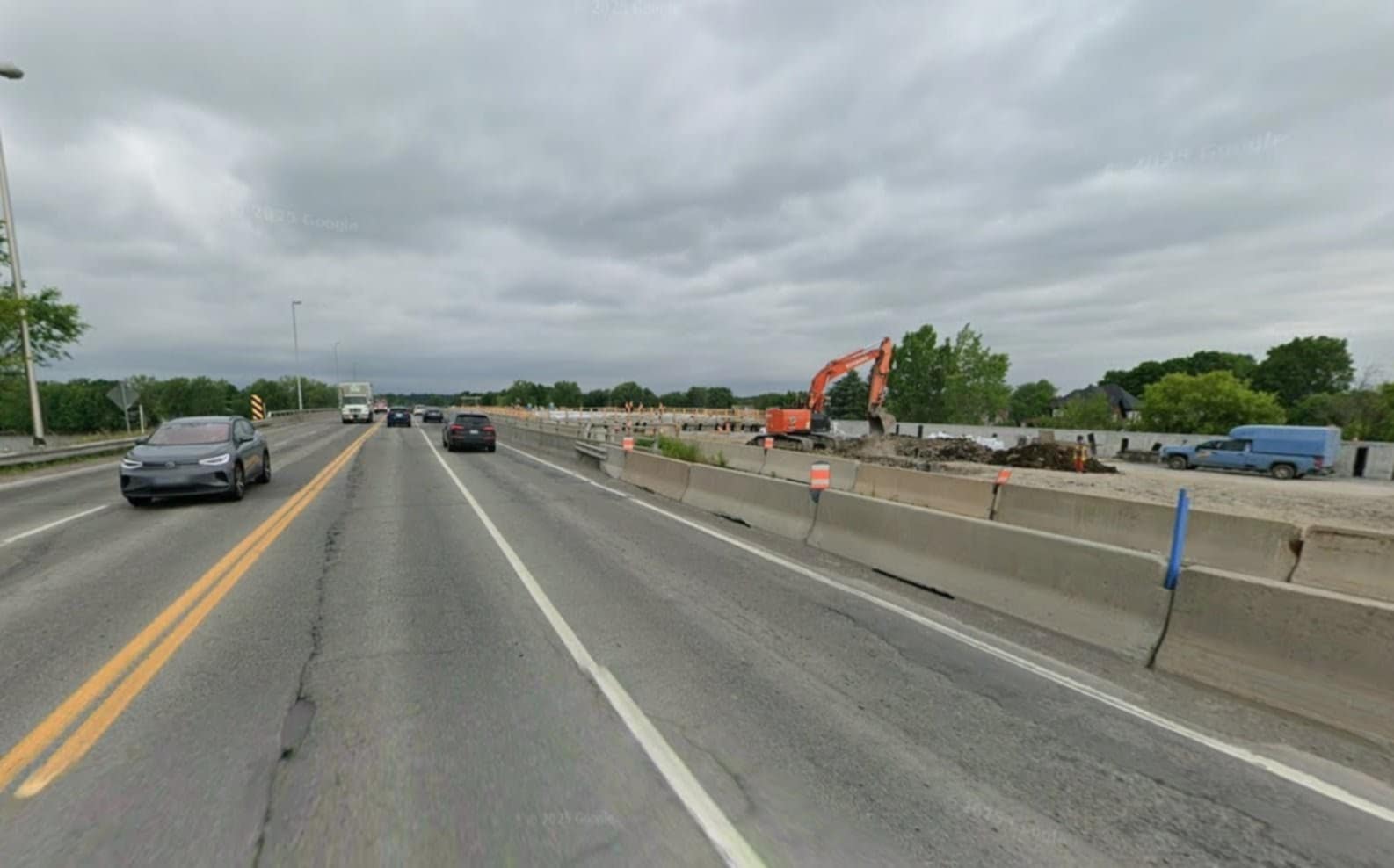 Fermetures complètes sur la route 335 jusqu'à vendredi