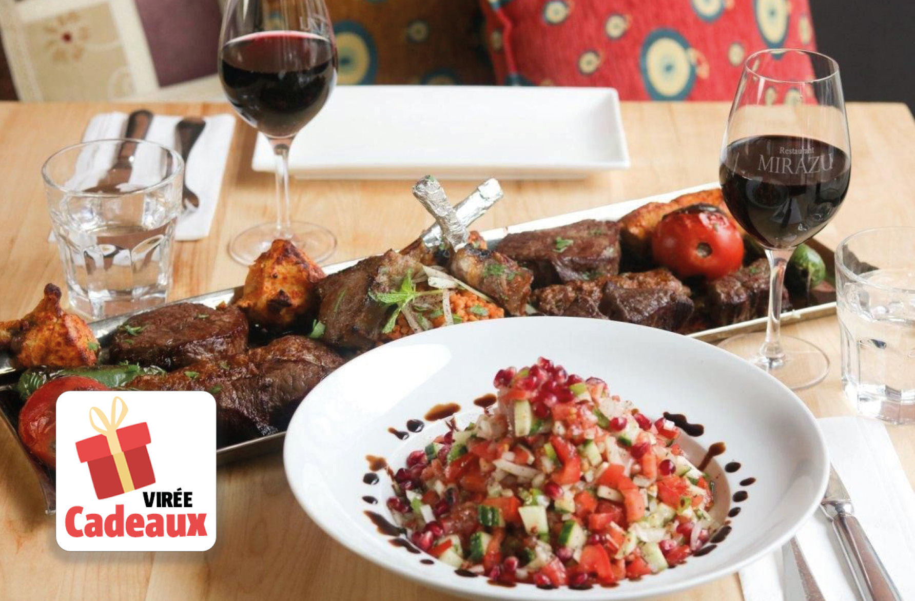 À GAGNER: Un Certificat-Cadeau de 150$ au restaurant Mirazu de Laval